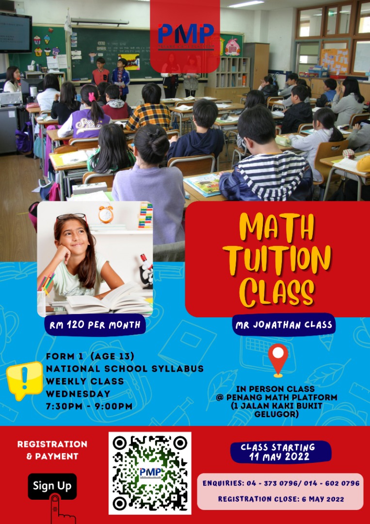 Math Tuition Class - PMP